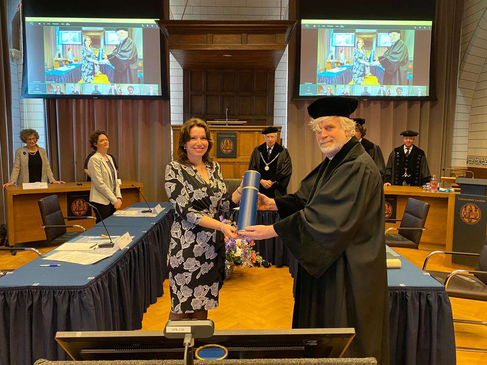 DUDOC-ALFA | Esther de Vrind gepromoveerd!